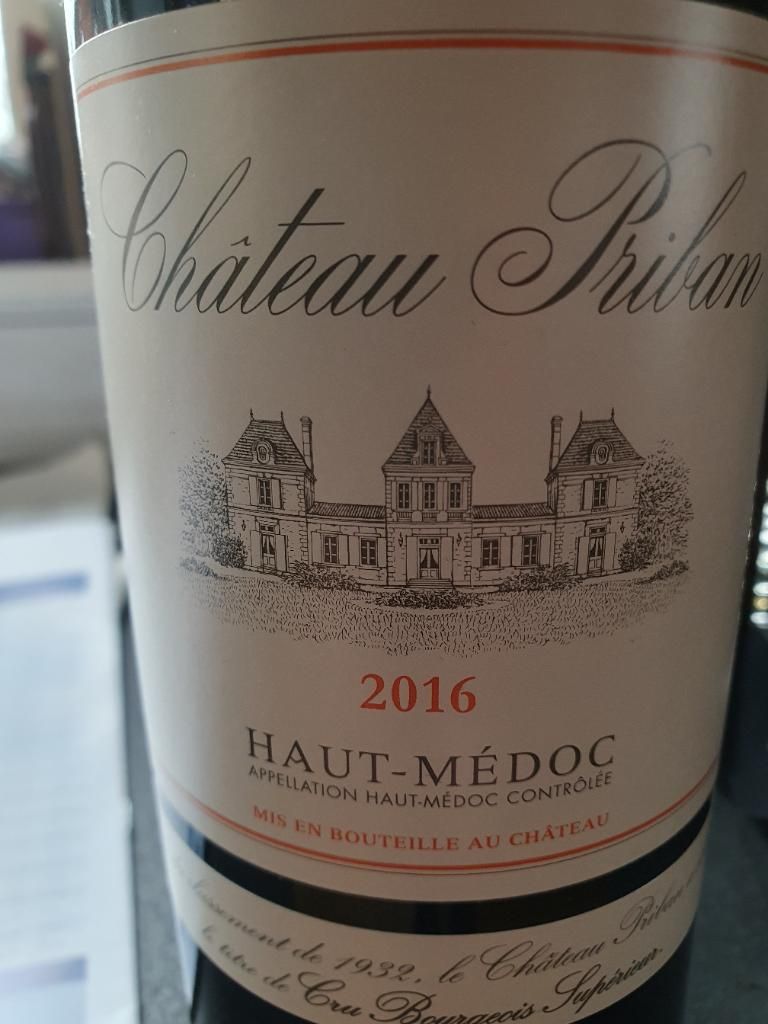2019 Château Priban, France, Bordeaux, Médoc, Haut-Médoc - CellarTracker