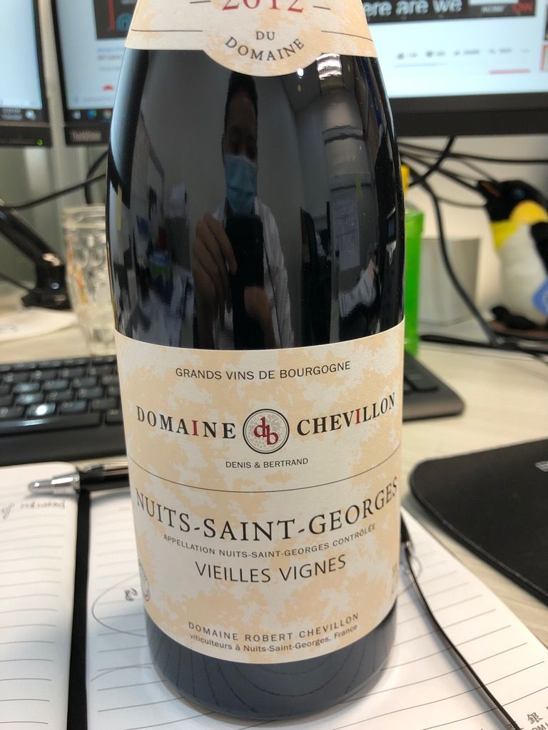 2012 Domaine Robert Chevillon Nuits-Saint-Georges Vieilles Vignes ...