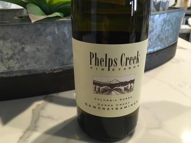 2019 Phelps Creek Vineyards Dry Gewürztraminer Gorge Crest, USA, Oregon ...
