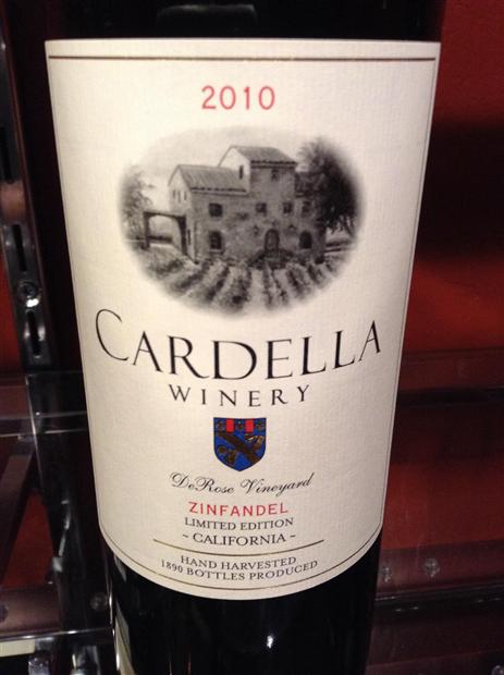 2020 Fattoria Cardella Zinfandel, USA, California, Central Valley, San ...