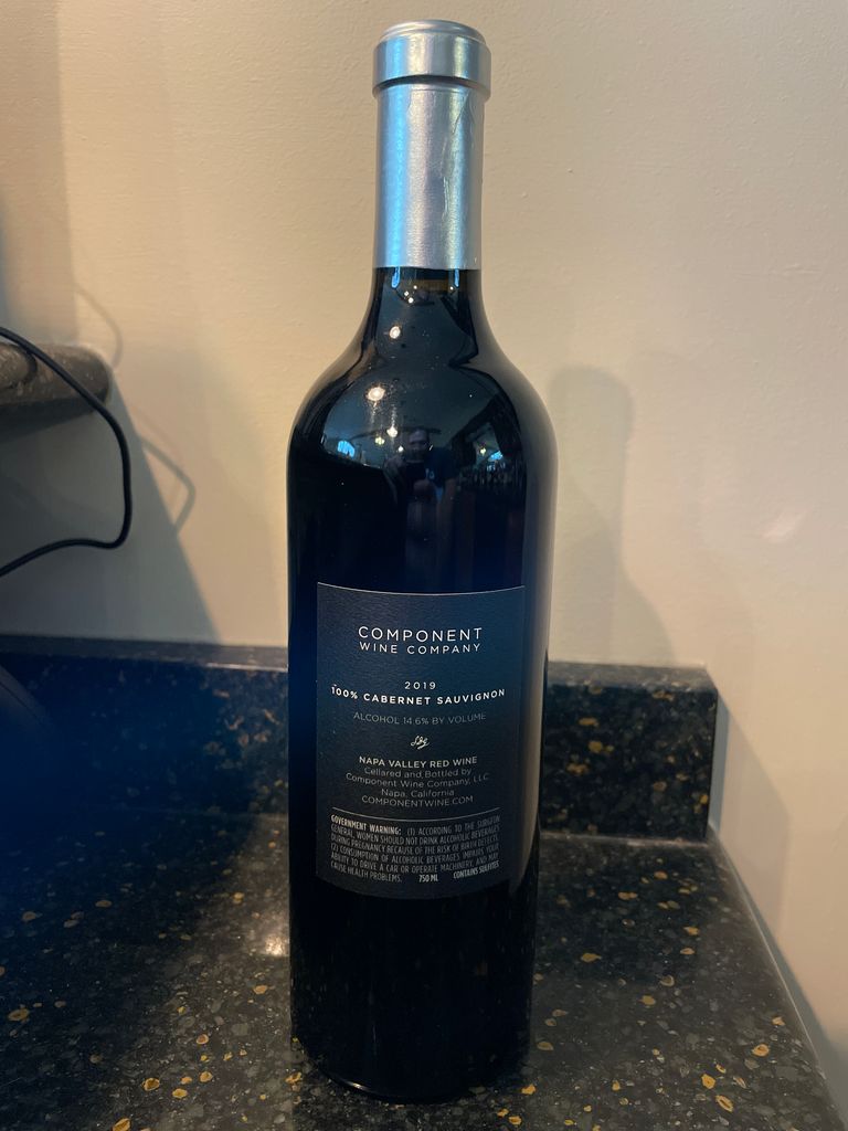 2019 Component Wine Company Cabernet Sauvignon, USA, California, Napa ...