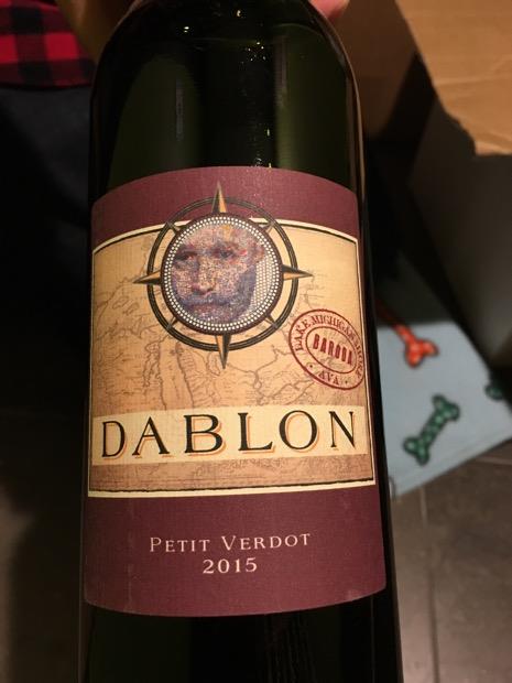 2015 Dablon Winery Petit Verdot, USA, Michigan - CellarTracker