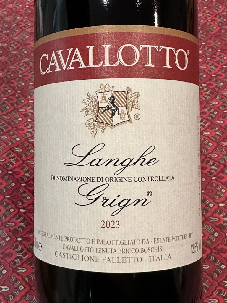 2024 Cavallotto Langhe Grign, Italy, Piedmont, Langhe, Langhe DOC ...