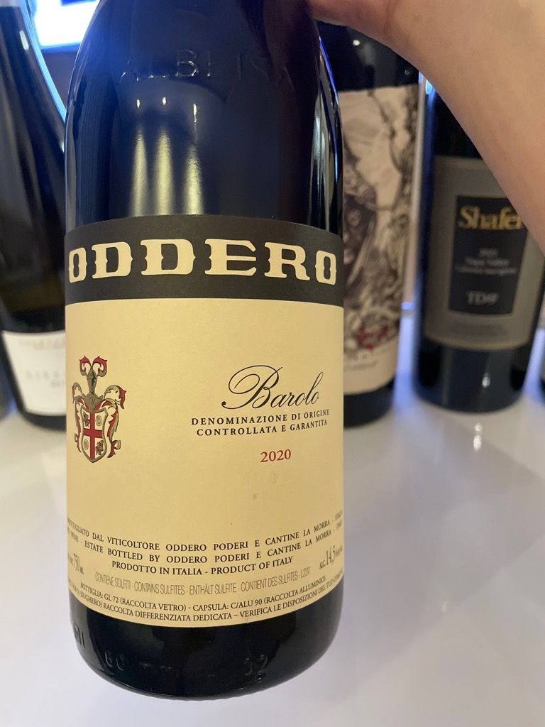 2020 Oddero Barolo, Italy, Piedmont, Langhe, Barolo - CellarTracker