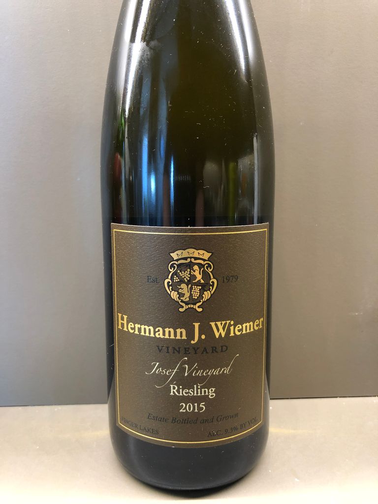 NV Hermann J. Wiemer Riesling Josef Vineyard, USA, New York, Finger Lakes, Seneca Lake ...