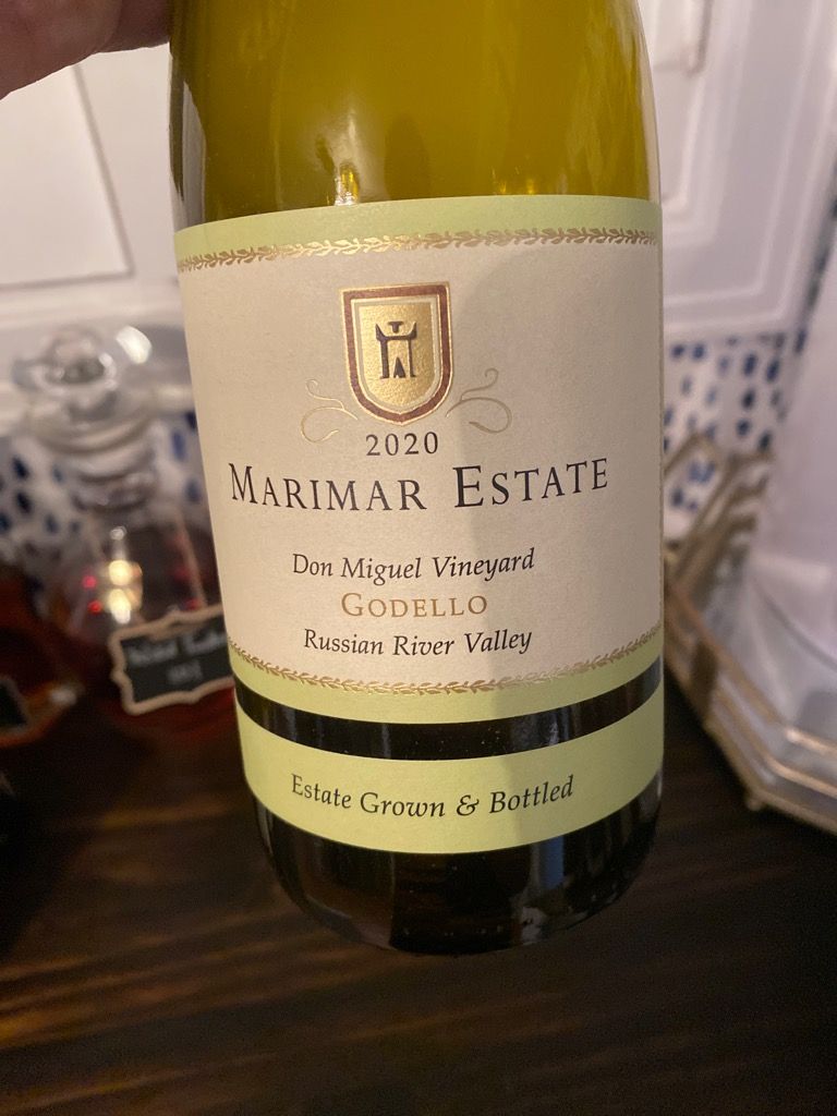 2019 Marimar Estate Godello Don Miguel Vineyard, USA, California ...