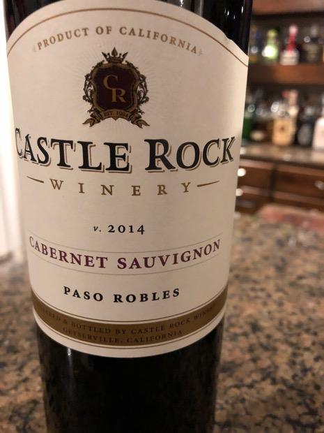 2014 Castle Rock Cabernet Sauvignon Paso Robles, USA, California ...