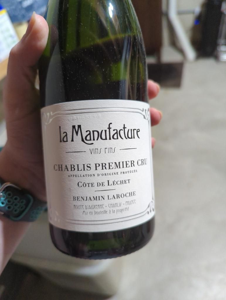 2023 Benjamin Laroche Chablis 1er Cru Forêts La Manufacture, France ...