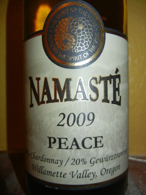 2009 Namasté Vineyards Peace Willamette Valley, USA, Oregon, Willamette ...