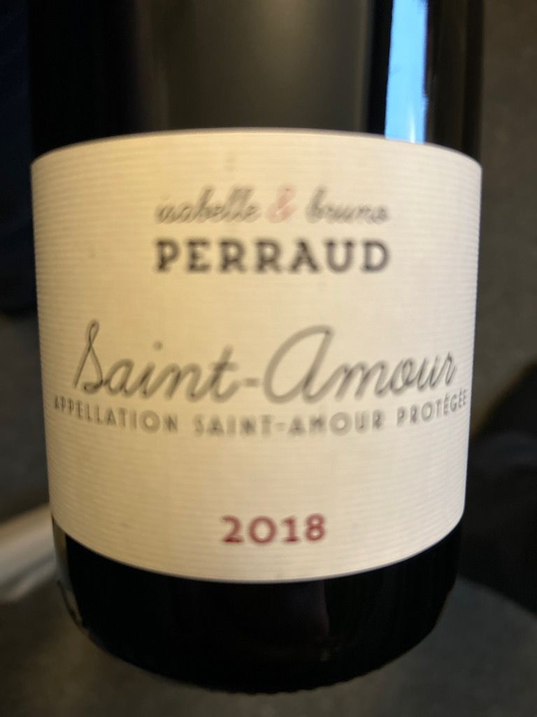 2018 Isabelle & Bruno Perraud Saint-Amour, France, Burgundy, Beaujolais ...