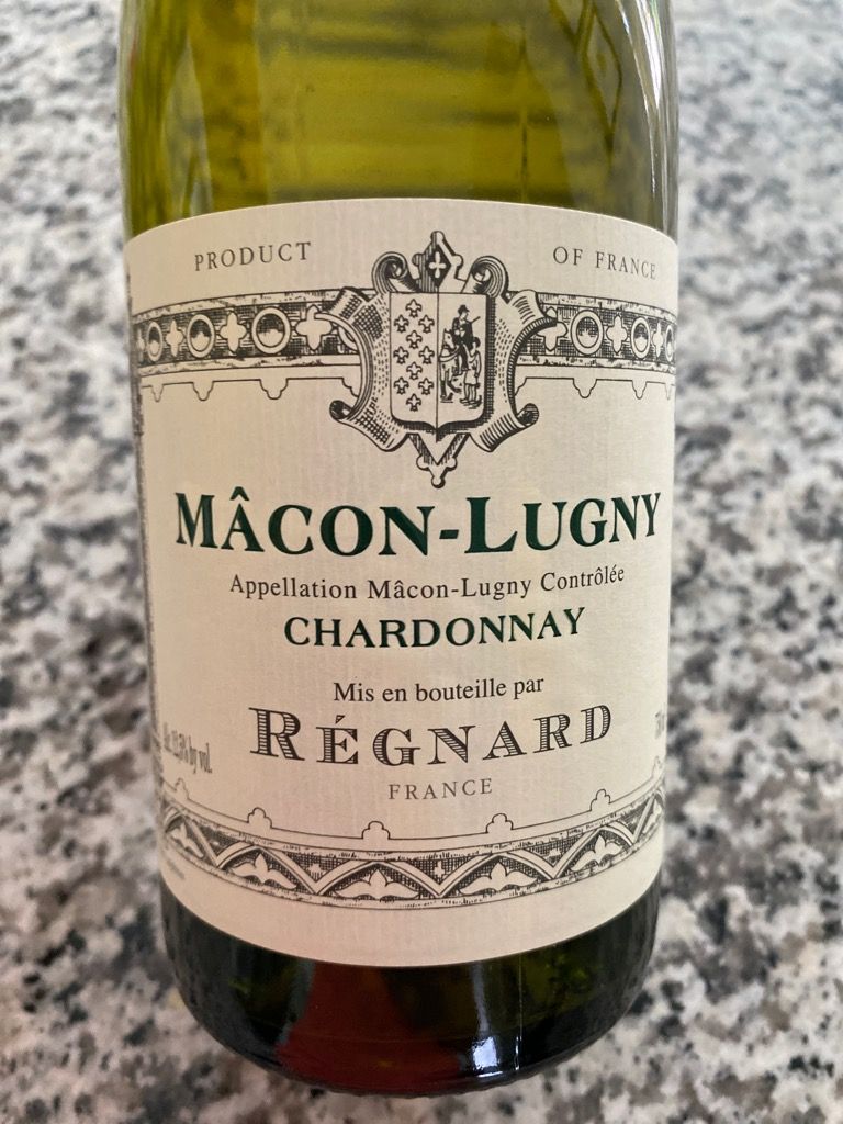 2016 Regnard Mâcon-Lugny, France, Burgundy, Mâconnais, Mâcon-Lugny ...