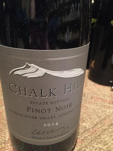 2014 Chalk Hill Pinot Noir Russian River Valley, USA, California ...