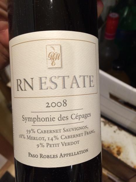 2008 RN Estate Vineyard Symphonie des Cépages, USA, California, Central ...