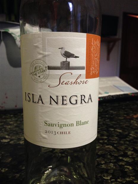 2013 Isla Negra Sauvignon Blanc Seashore, Chile, Central Valley ...