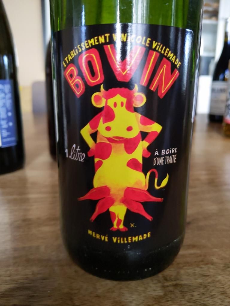 2021 Domaine du Moulin (Hervé Villemade) Le Litre "Bovin Blanc", France ...