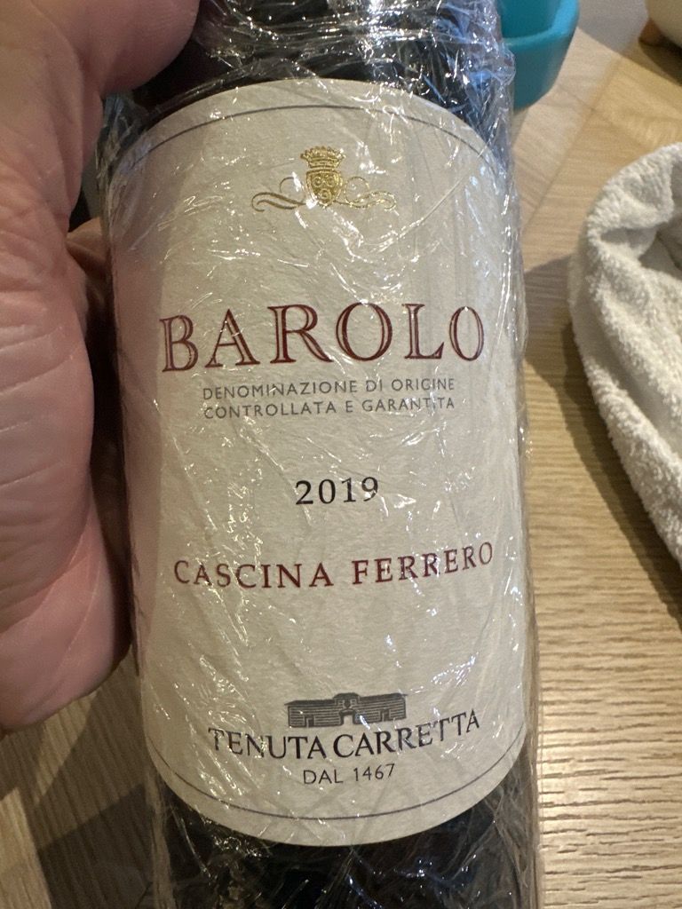 2019 Tenuta Carretta Barolo Cascina Ferrero Cannubi, Italy, Piedmont ...