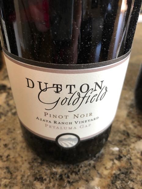 2016 Dutton-Goldfield Pinot Noir Azaya Ranch, USA, California, Sonoma ...