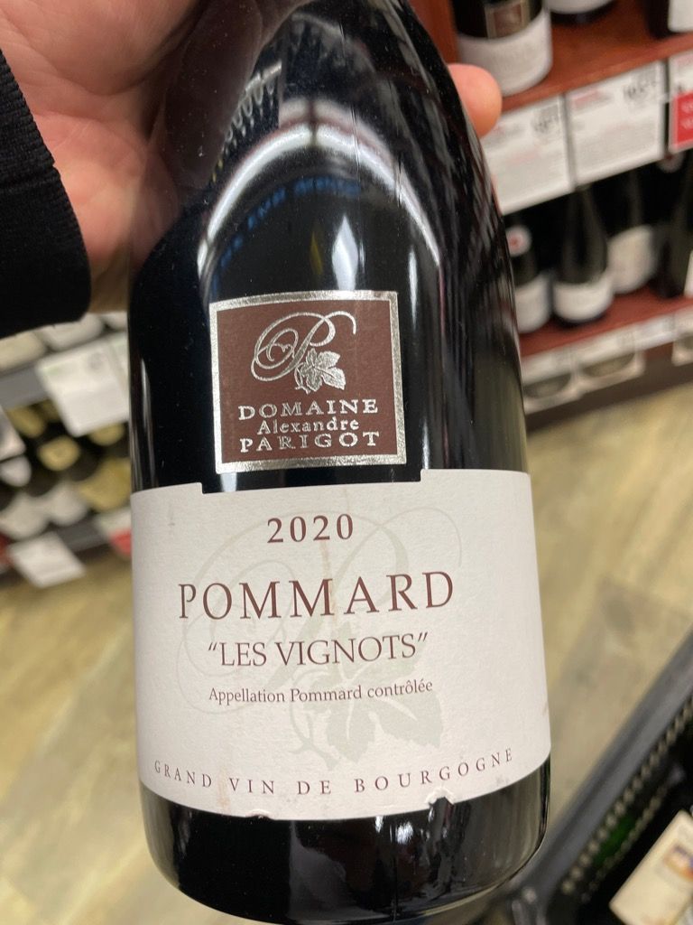 2022 Domaine Parigot Pommard Les Riottes, France, Burgundy, Côte de ...