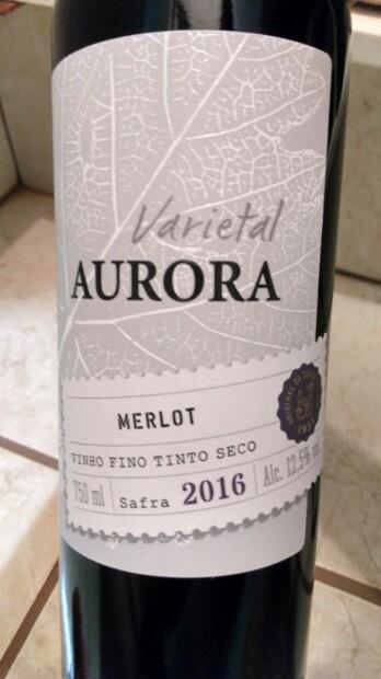 2018 Vinícola Aurora Merlot, Brazil, Rio Grande do Sul, Serra Gaúcha ...