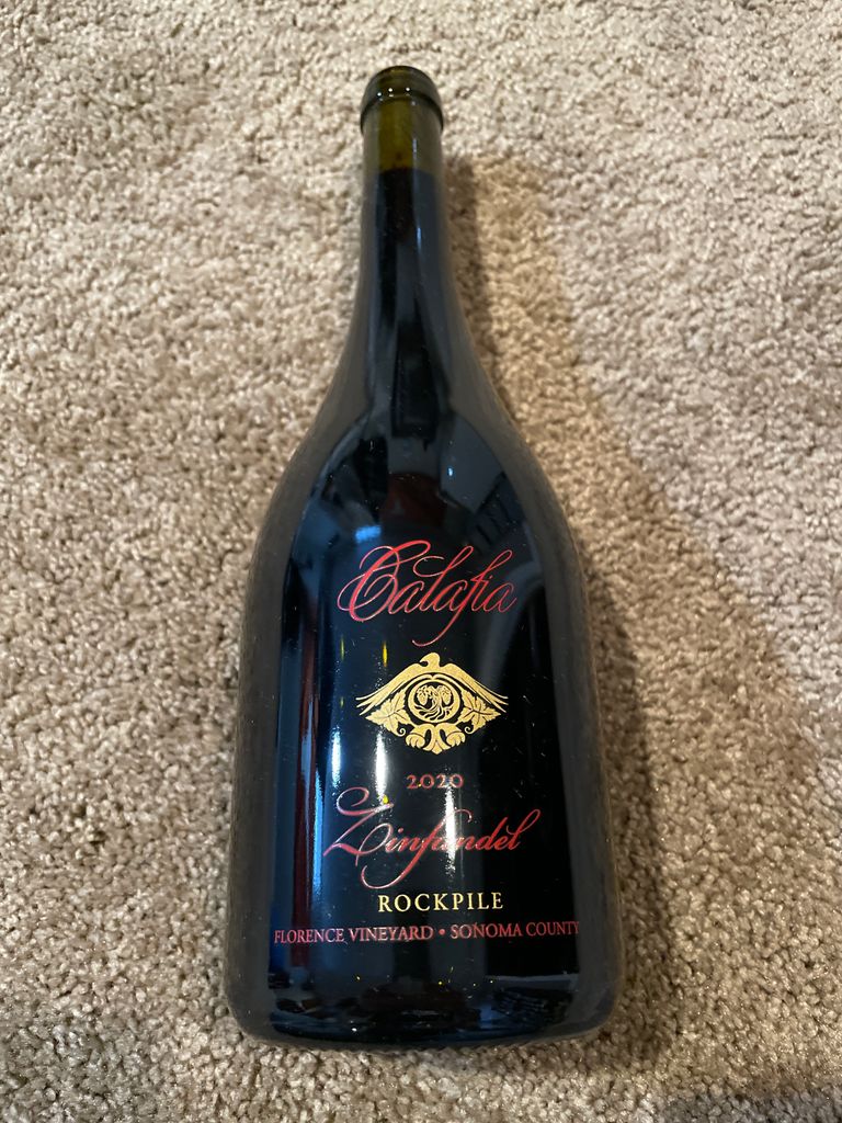 2020 Calafia Zinfandel Thomas Vineyard, USA, California, Sonoma County ...