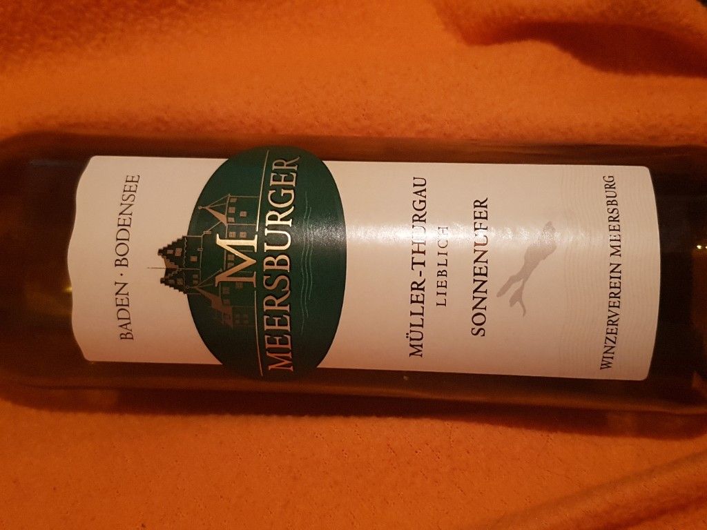 2021 Winzerverein Meersburg e.G. Meersburger Sonnenufer Müller-Thurgau ...