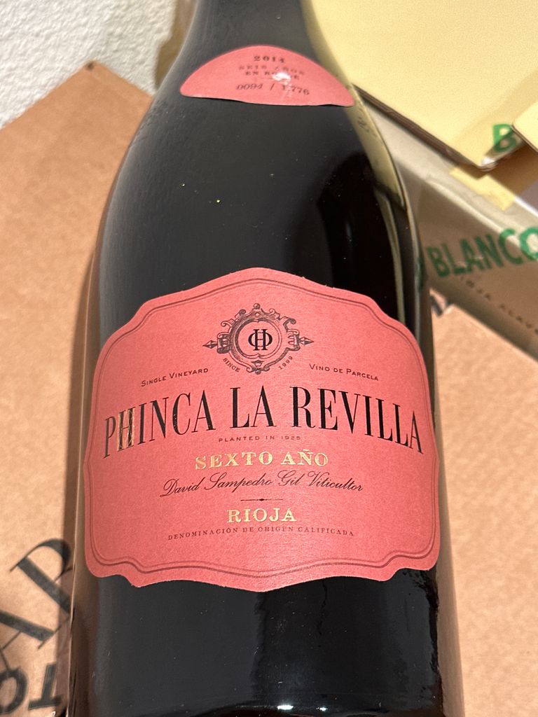 2016 Bodegas Bhilar Rioja Phinca La Revilla, Spain, La Rioja, La Rioja ...