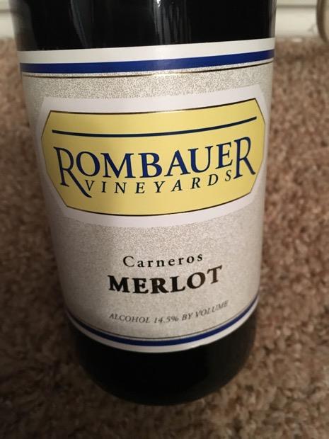 2013 Rombauer Vineyards Merlot Carneros, USA, California, Napa / Sonoma ...