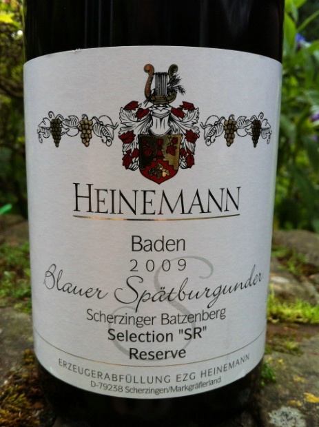 2010 Weingut Heinemann Scherzinger Batzenberg Spätburgunder Selection ...