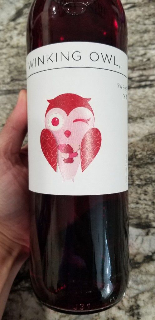 NV Winking Owl Vineyards Sweet Red, USA, California, South Coast, Los ...
