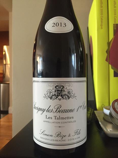 2013 Simon Bize Savigny-lès-Beaune 1er Cru Les Talmettes Blanc, France ...