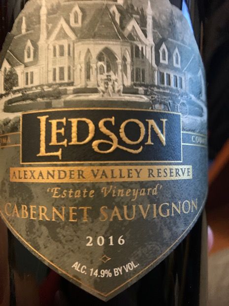 2014 Ledson Cabernet Sauvignon Reserve Alexander Valley, USA ...