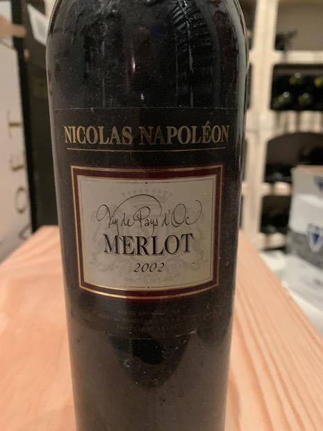 2007 Nicolas Napoleon Merlot Vin de Pays d'Oc, France, Languedoc ...