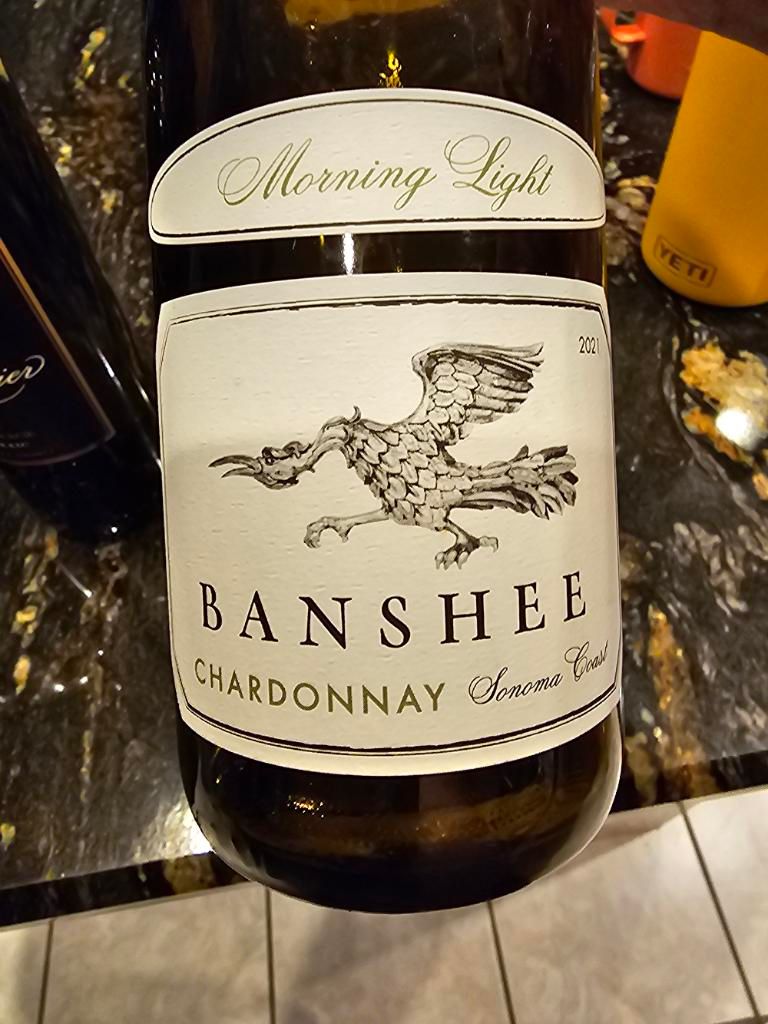 2023 Banshee Chardonnay Morning Light, USA, California, Sonoma County ...