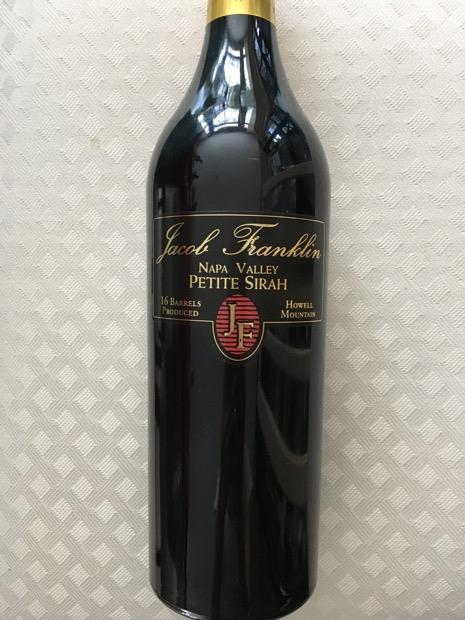 2000 Jacob Franklin Petite Sirah Howell Mountain, USA, California, Napa ...