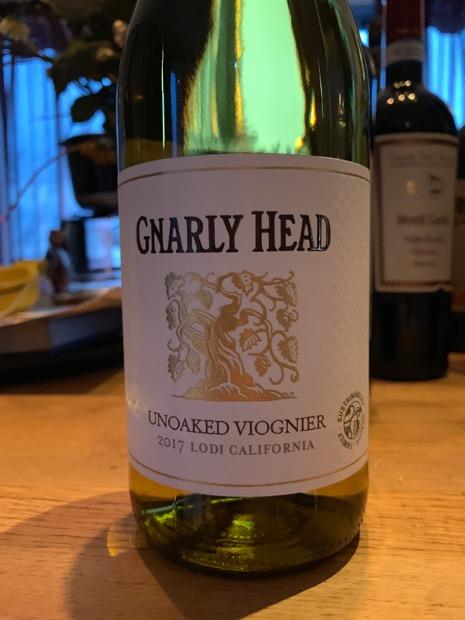 2017 Gnarly Head Viognier, USA, California, Central Valley, Lodi ...