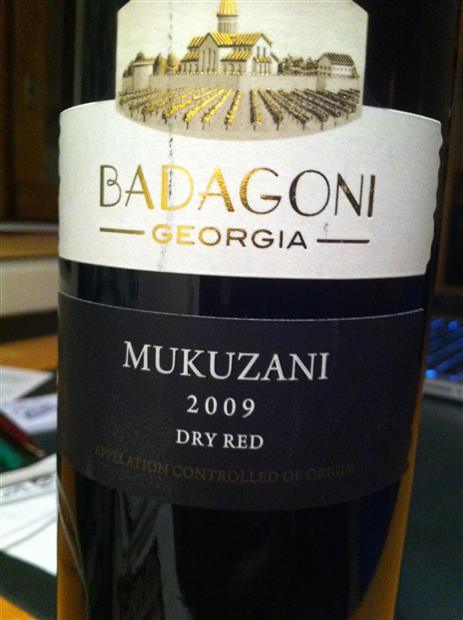 2009 Badagoni Saperavi Mukuzani, Georgia, Kakheti, Mukuzani - CellarTracker