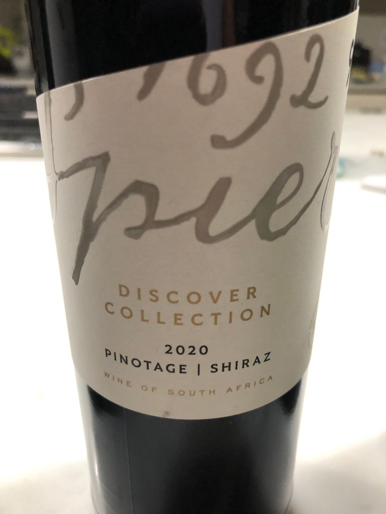 2021 Spier Discover Pinotage / Shiraz, South Africa, Western Cape ...