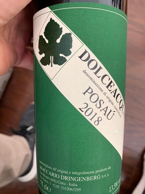 2018 Maccario - Dringenberg Rossese di Dolceacqua Posau, Italy, Liguria ...