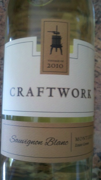2011 Craftwork Sauvignon Blanc, USA, California, Central Coast ...