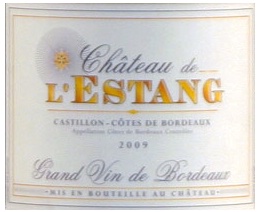 2009 Château de l'Estang, France, Bordeaux, Libournais, Castillon Côtes ...