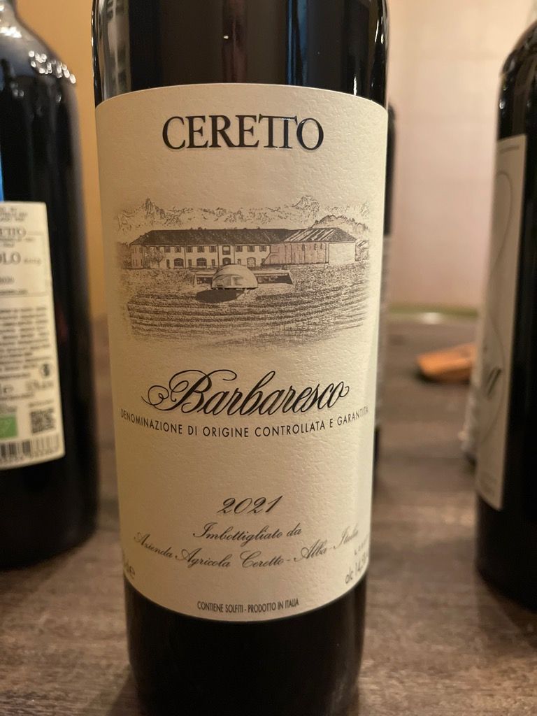 2021 Ceretto Barbaresco, Italy, Piedmont, Langhe, Barbaresco ...