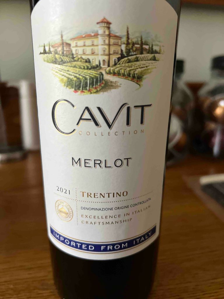 2021 Cavit Collection Merlot, Italy, Trentino-Alto Adige, Trentino ...