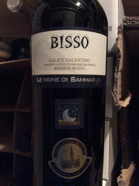 2012 Le Vigne Di Sammarco Salice Salentino Bisso Riserva, Italy, Puglia ...