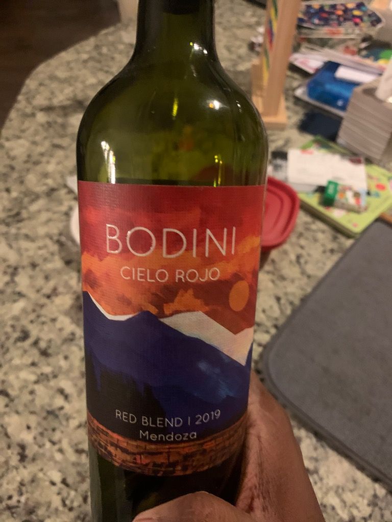 2021 Bodini Cielo Rojo, Argentina, Mendoza - CellarTracker