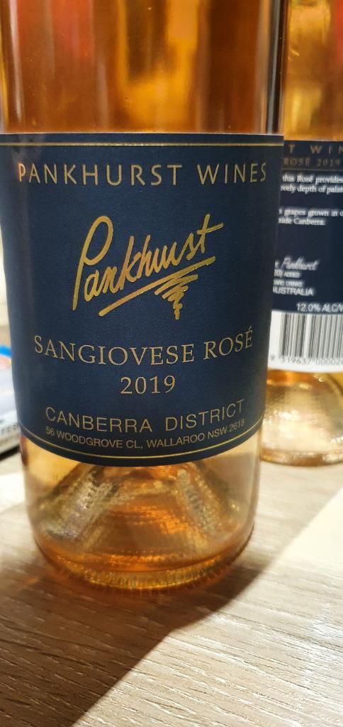 2022 Pankhurst Sangiovese Rosé, Australia, New South Wales, Southern ...