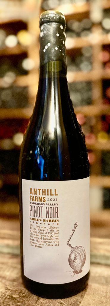 2021 Anthill Farms Pinot Noir Abbey-Harris Vineyard, USA, California ...
