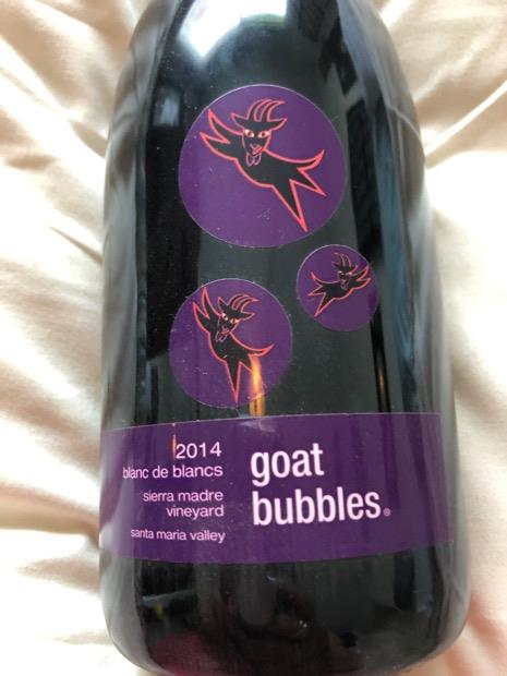 2014 Flying Goat Cellars Goat Bubbles Blanc de Blancs, USA, California ...