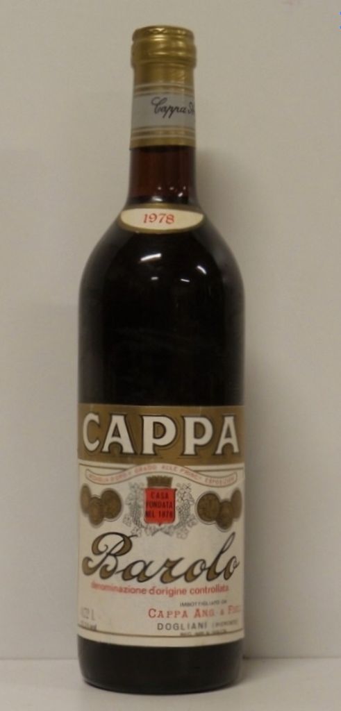 1961 Angelo Cappa Barolo, Italy, Piedmont, Langhe, Barolo - CellarTracker