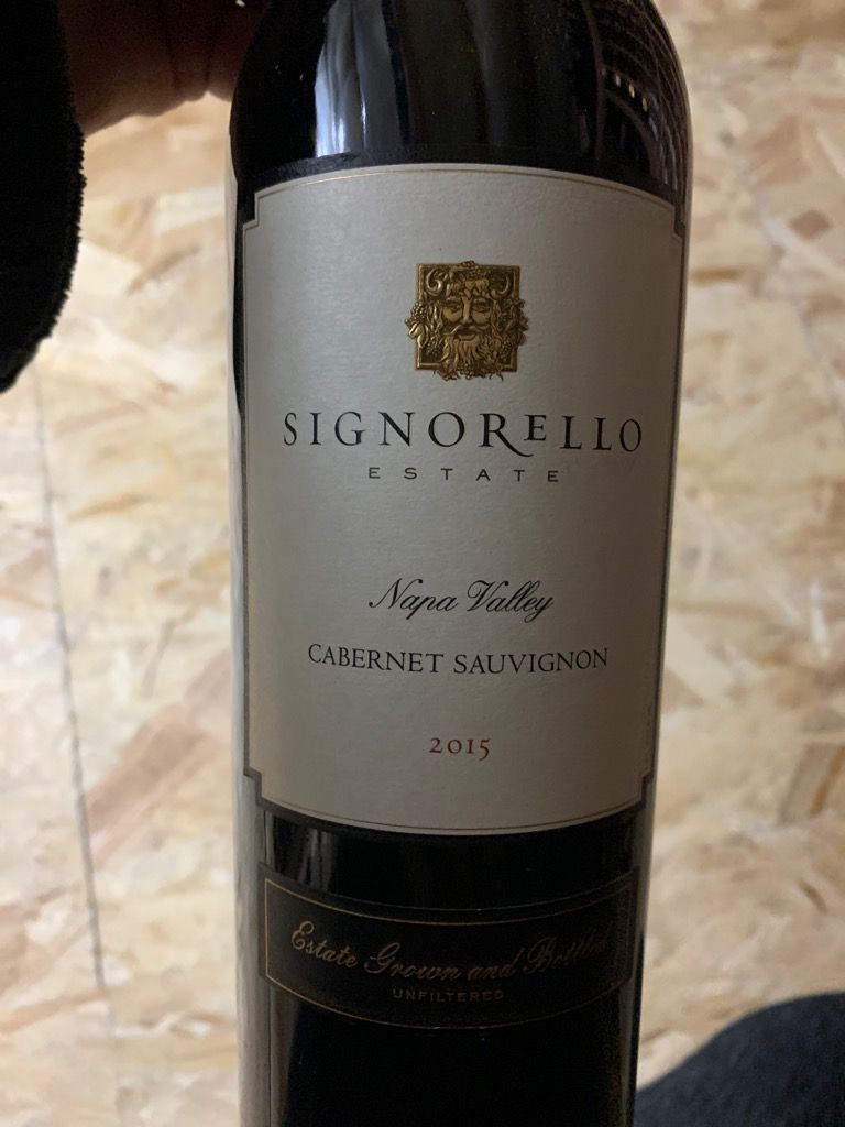 2015 Signorello Estate Cabernet Sauvignon, USA, California, Napa Valley ...