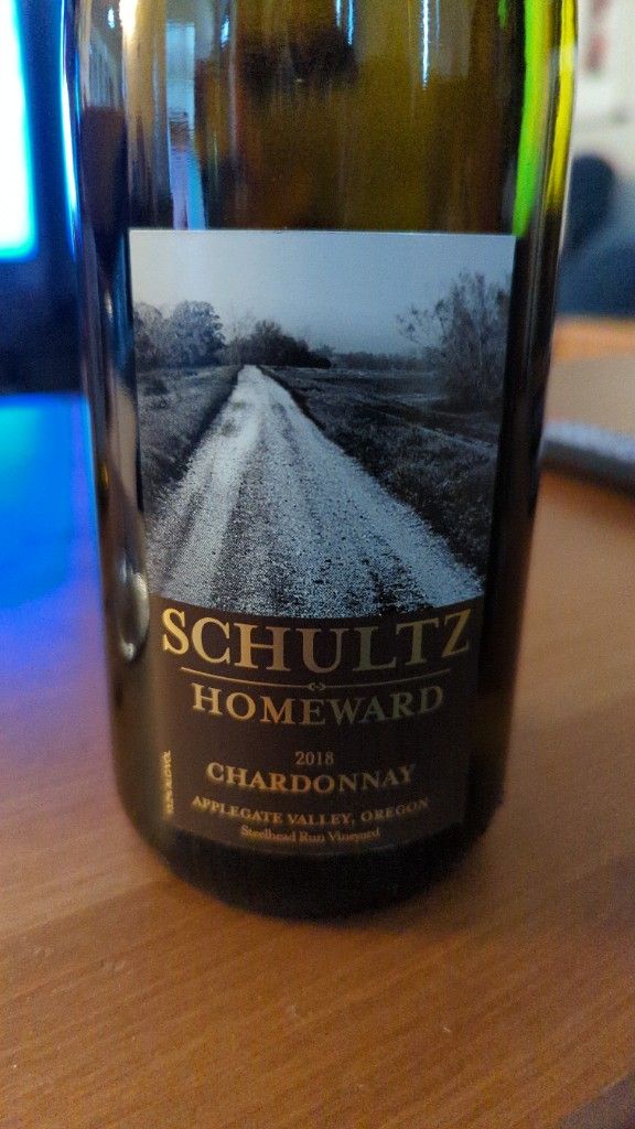 2017 Schultz Wines Chardonnay Homeward Steelhead Run Vineyard, USA ...
